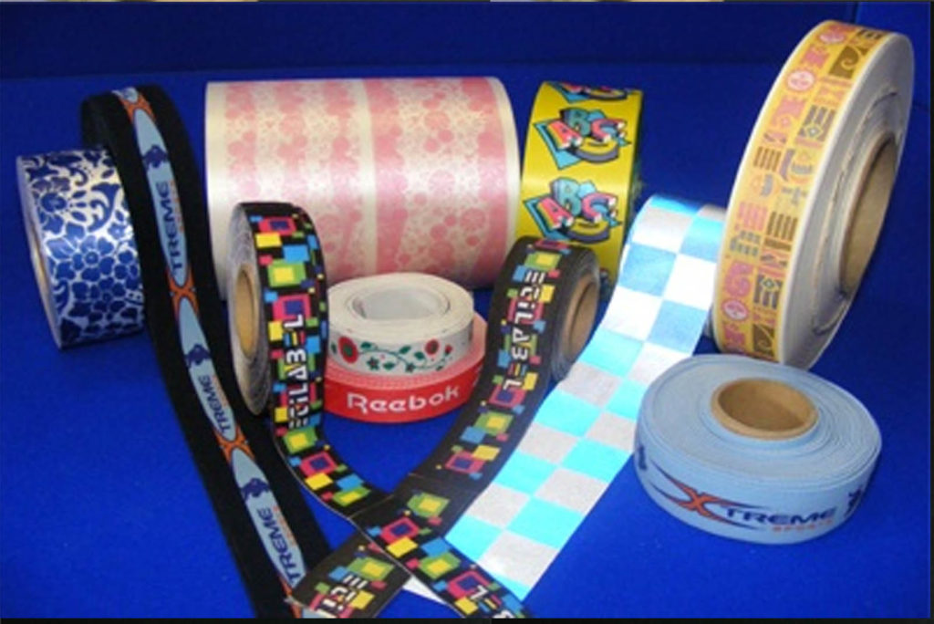 How To Print Labels On Textile Ribbon Satin Ribbons Manufacturing